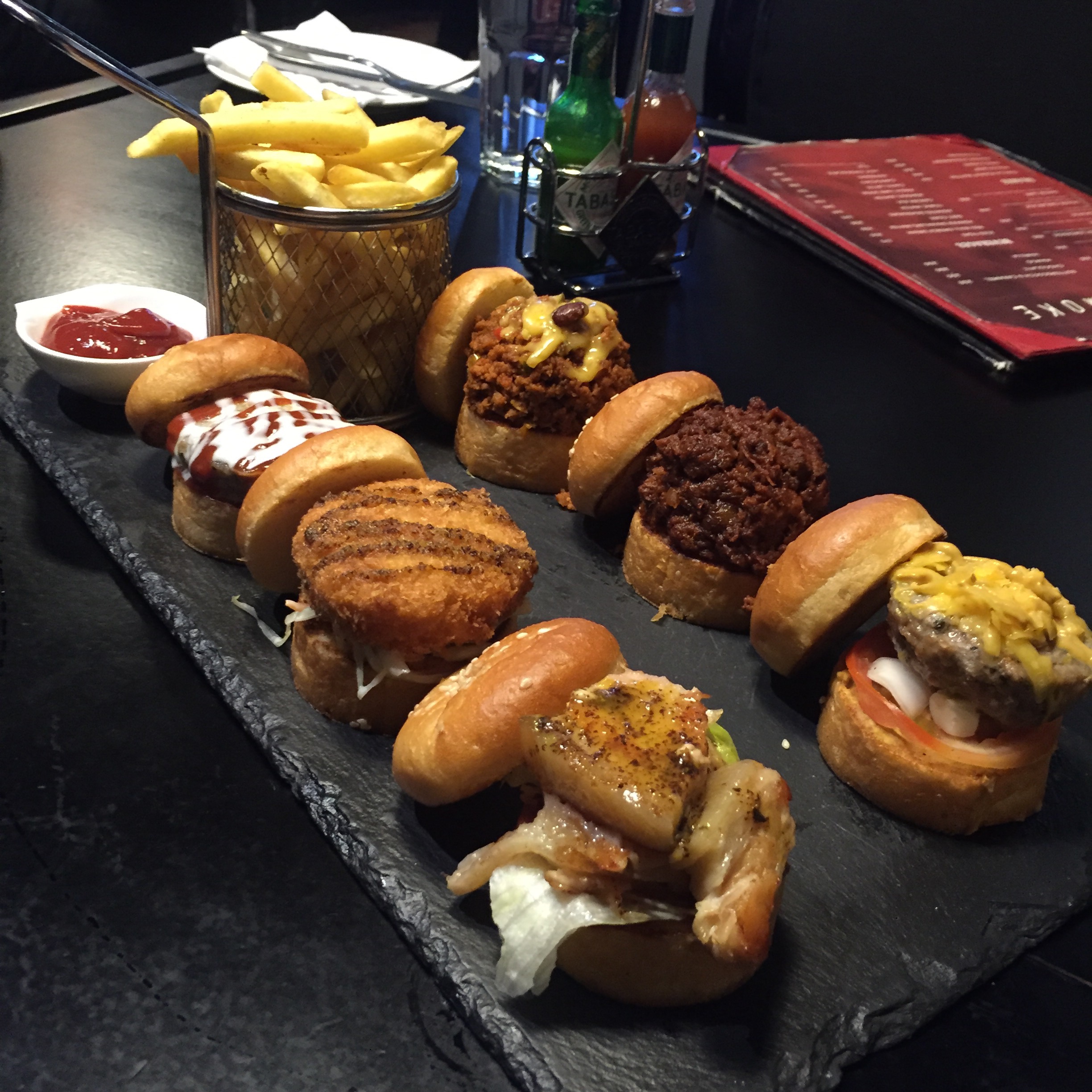 The 6 sliders you'll meet at Holy Smoke!